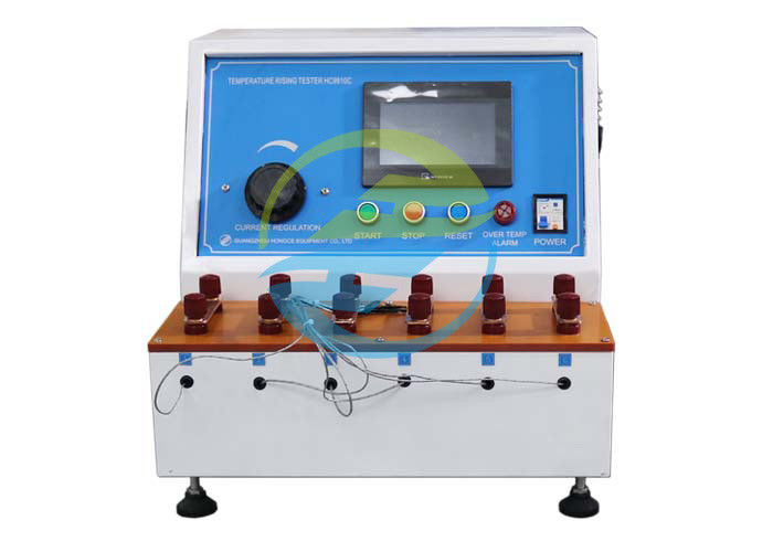 PLC Control 0 - 125A Temperature Rise IEC Test Equipment 60884 Six Stations