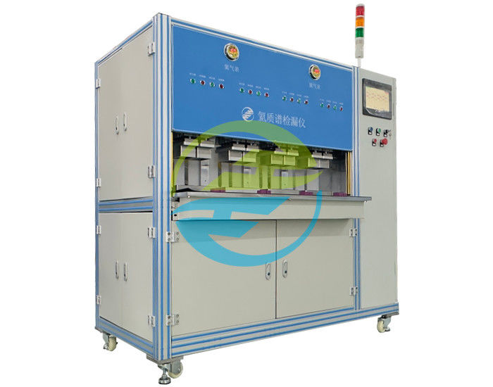 8 Stations Helium Mass Spectrometer Leak Detector With Leak Testing ...