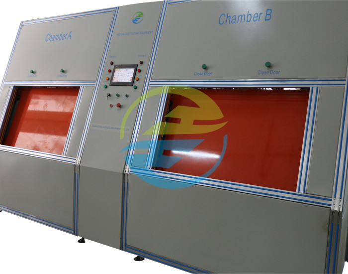 2 Stations Two Chamber Vacuum Helium Leak Detection Equipment Leak Testing Equipment