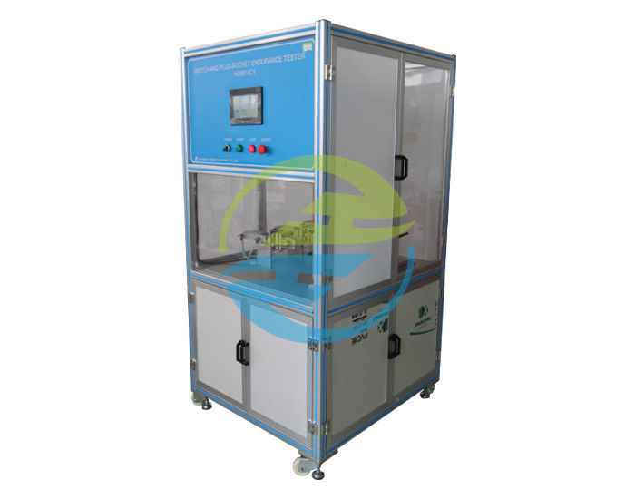 Plc Control System Switch Plug Socket Endurance Tester For Plug Socket Test Equipment