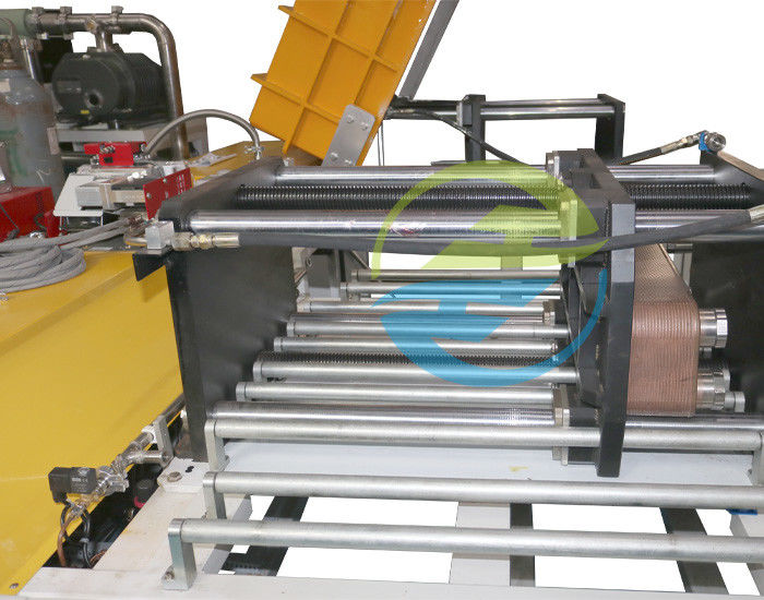 Leak Detection 2 Stations Plate Heat Exchanger Helium Leak Detection ...