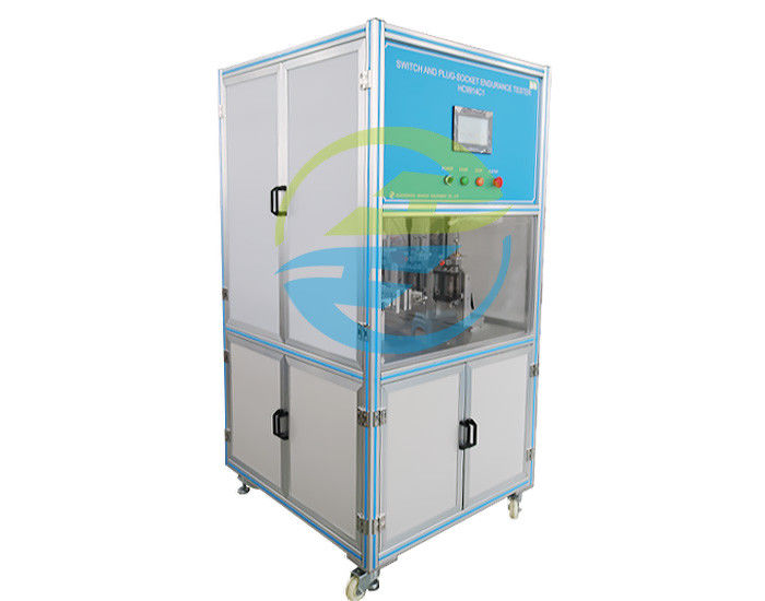 Ac230v 3 Stations Switch Plug Socket Endurance Tester For Plug Socket Test Equipment