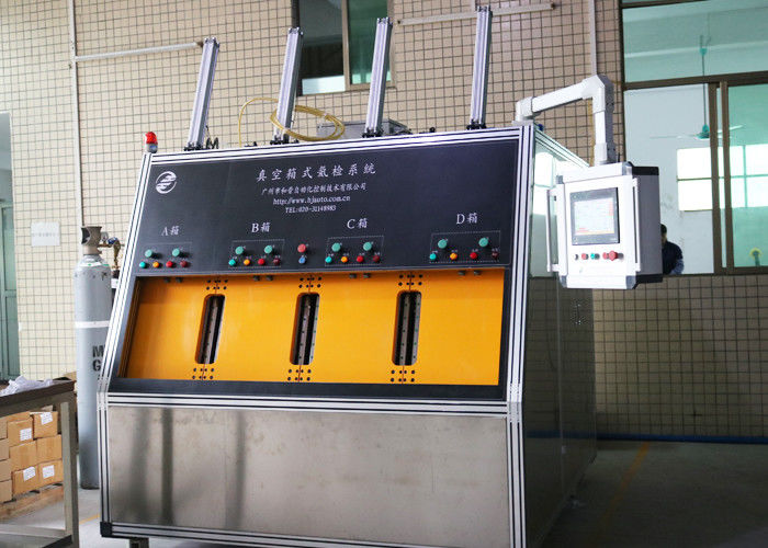 4 Vacuum Chamber Automotive Helium Leak Testing Equipment