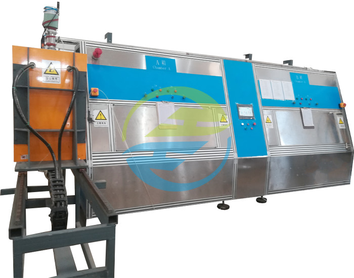 Production Capacity 270 pcs/H Three Chamber Helium Leak Detection and ...