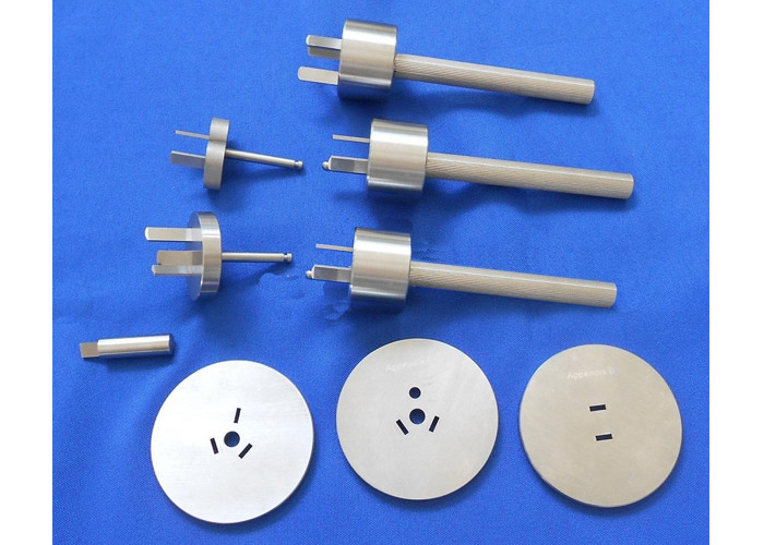 IEC60884 Plug Socket Test Equipment SS Gauges For Checking Dimension