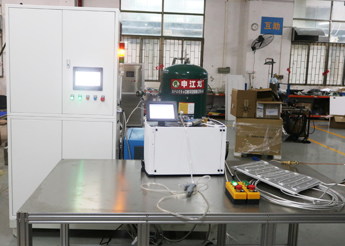 Sniffer Type Helium Leak Testing Equipment For Air Conditioner Heat ...