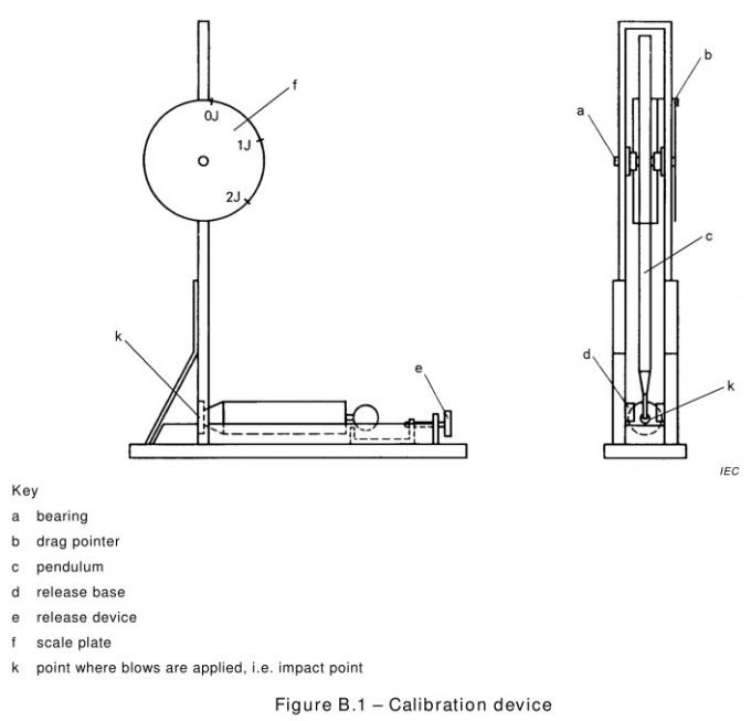0.01J Accuracy Calibration Device Impact Testing Machine For Spring Hammer