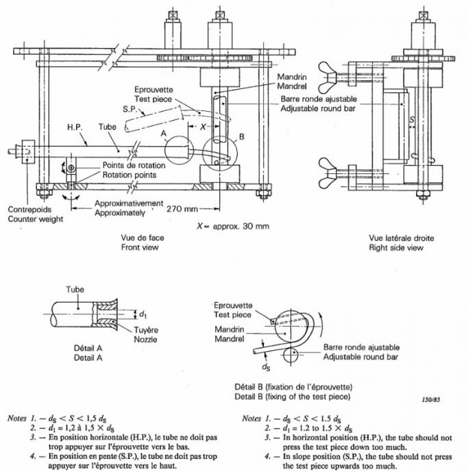 Manual Control 60811 IEC Test Equipment Cold Bend Testing Apparatus
