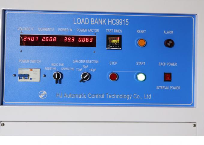 10KW 300V Load Bank For Externally Ballasted Lamp Loads IEC Test Equipment